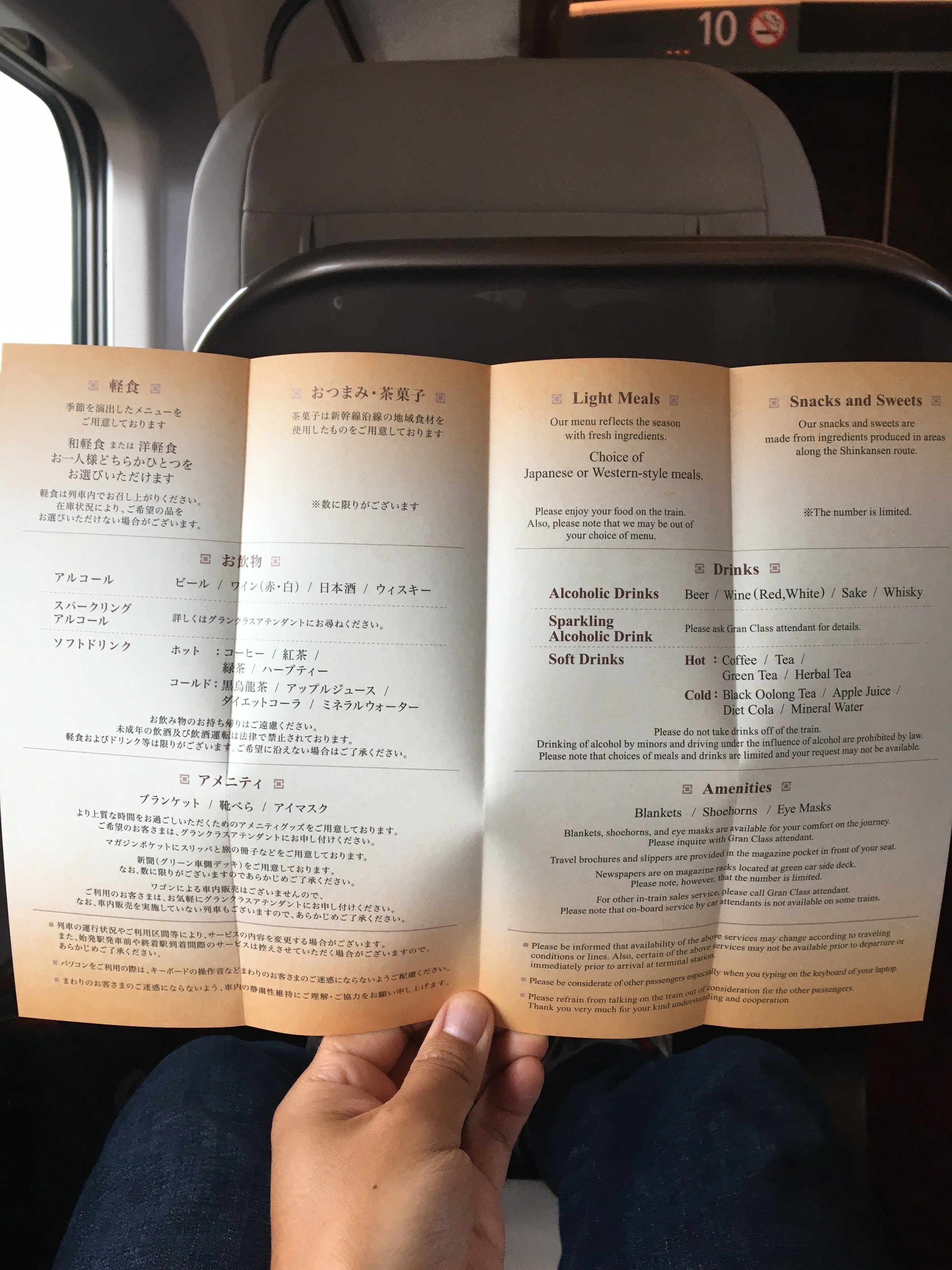 Shinkansen in style: Going Gran Class on the bullet train